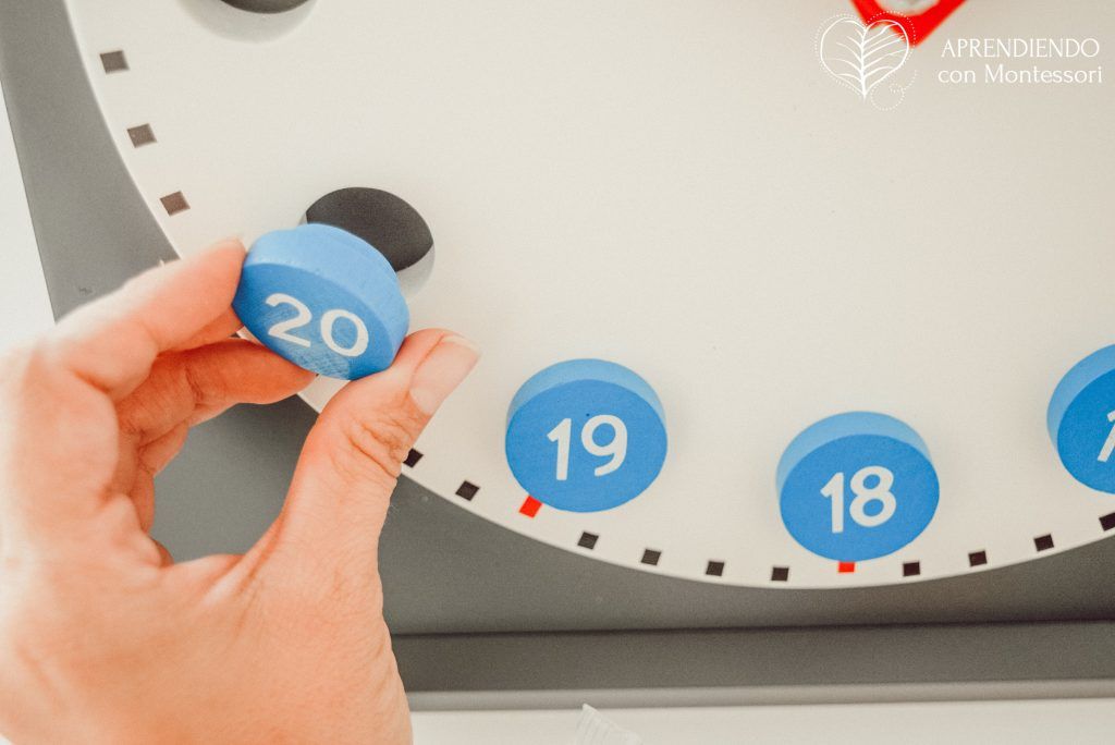 RELOJ MONTESSORI ¿Cómo y para qué se utiliza? - Aprendiendo con Montessori